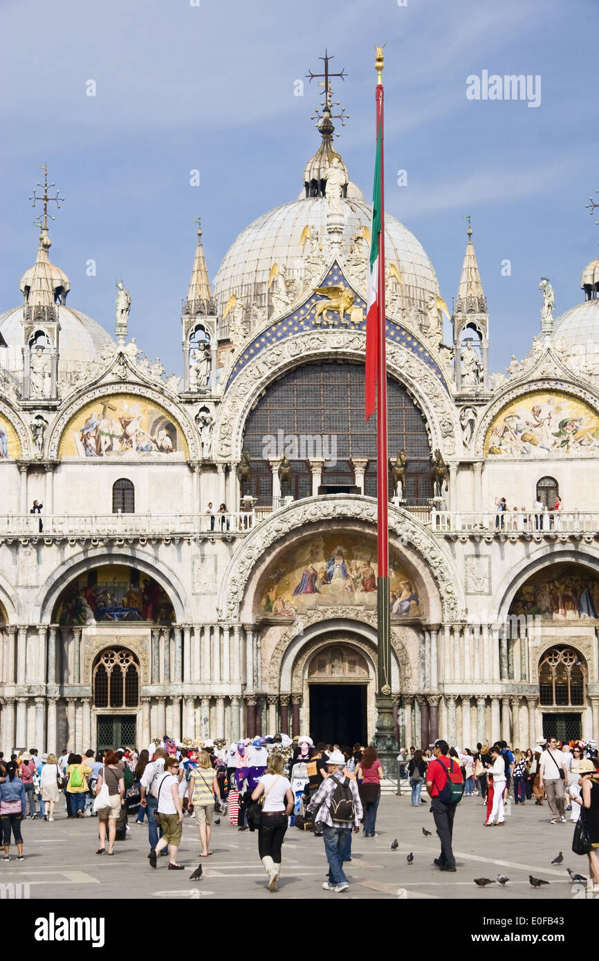 San Marco cathedral basilica, Venice Stock Photo - Alamy