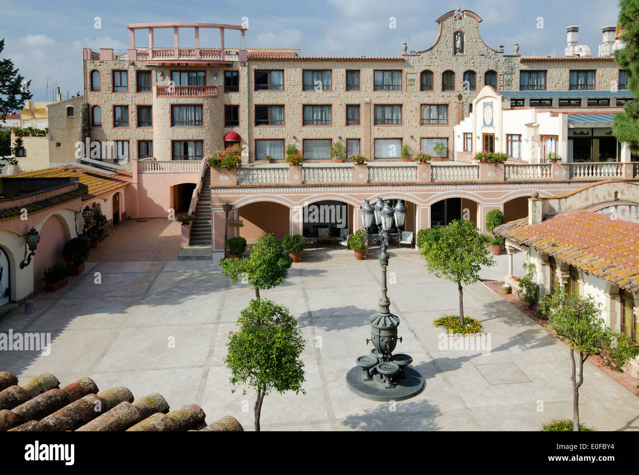 Spanish spa resort Stock Photo - Alamy