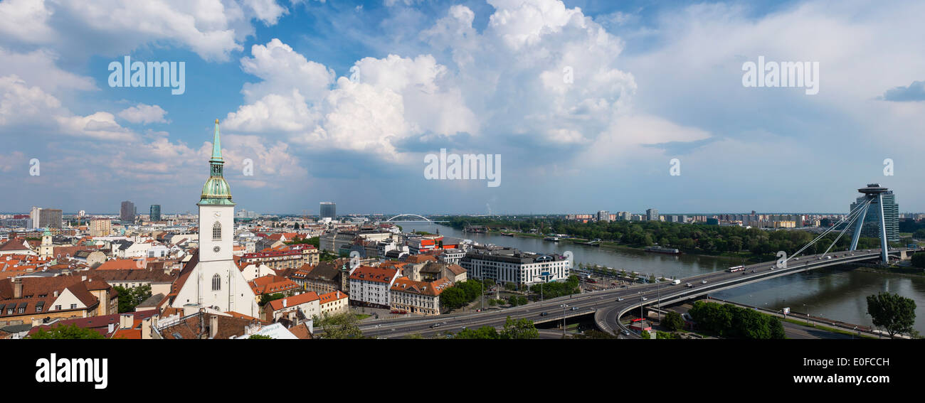 Bratislava panorama hi-res stock photography and images - Alamy
