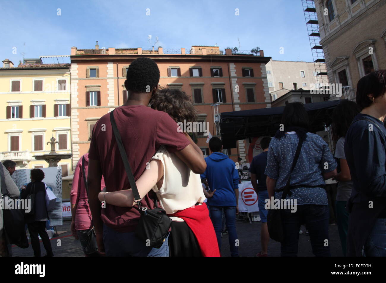 Rome Italy. 10th May 2014 Emergency the Italian humanitarian NGO which ...