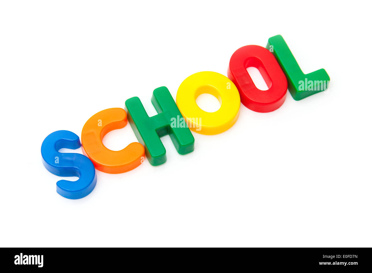 Alphabet letters school hi-res stock photography and images - Alamy