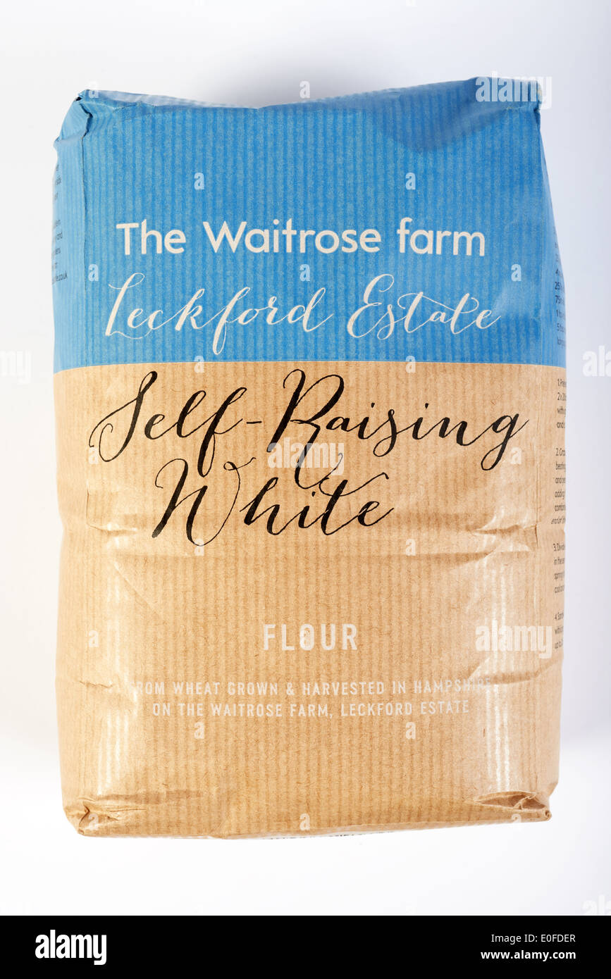 The Waitrose farm Lockford self-raising flour Stock Photo - Alamy