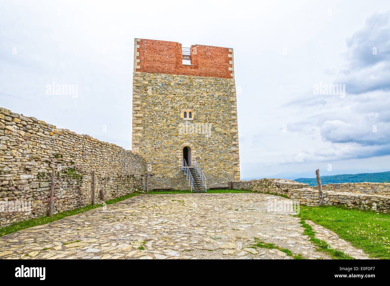 Fortress at Medvedgrad castle Stock Photo - Alamy