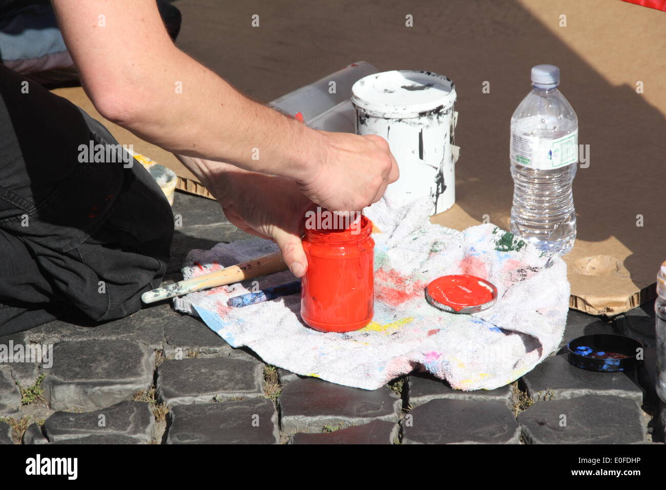 Rome Italy. 10th May 2014 Emergency the Italian humanitarian NGO which ...