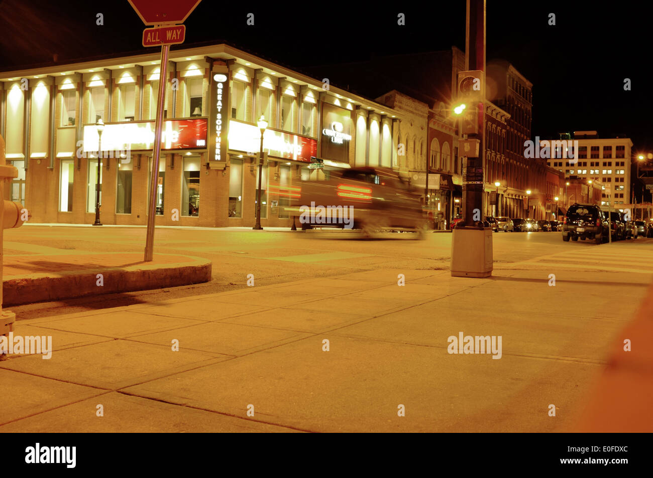 Springfield missouri at night hi-res stock photography and images - Alamy