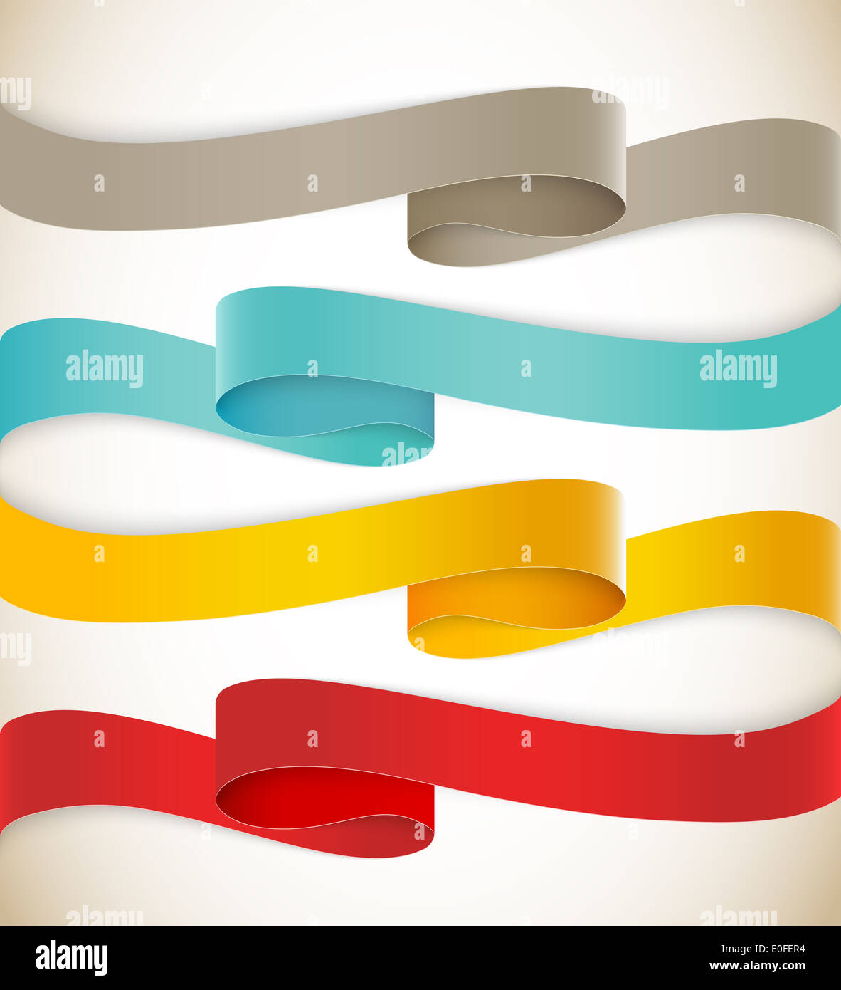 Ribbon infographic hi-res stock photography and images - Alamy