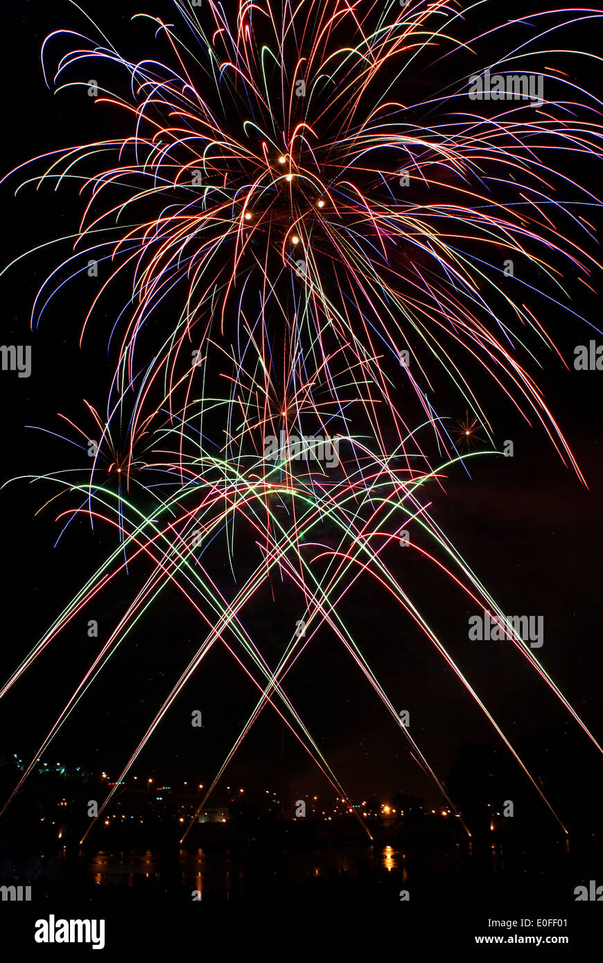 irework fireworks pyrotechnic explosive colorful event celecration show ...