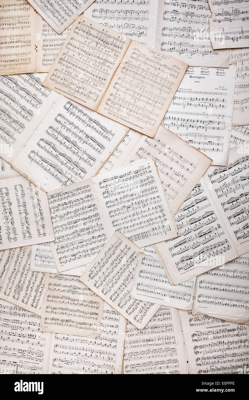 Musical patterns hi-res stock photography and images - Alamy