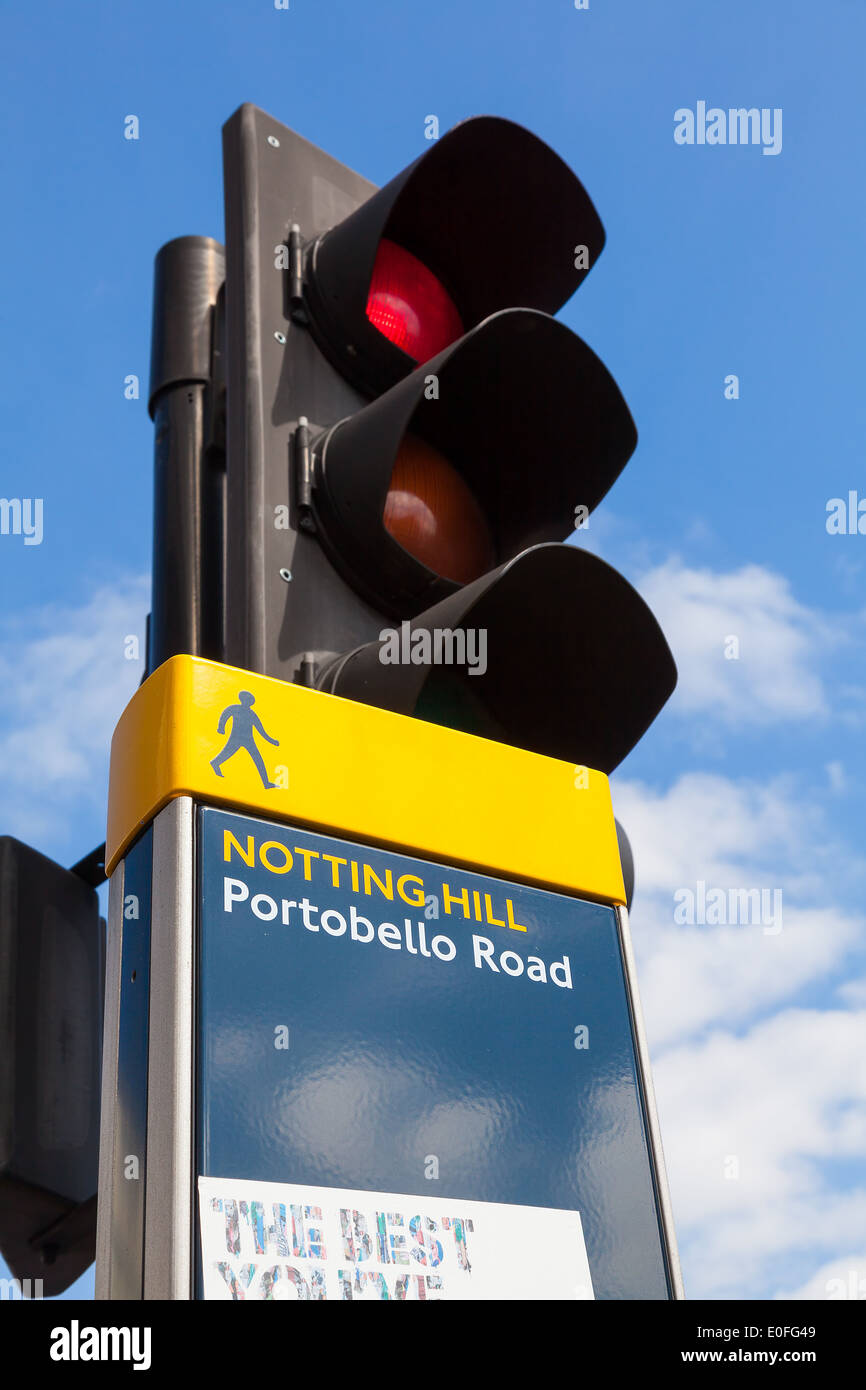 Notting hill road sign hi-res stock photography and images - Alamy
