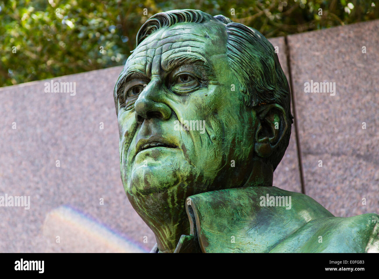 Washington DC USA detail Franklin Delano Roosevelt Memorial Creator ...