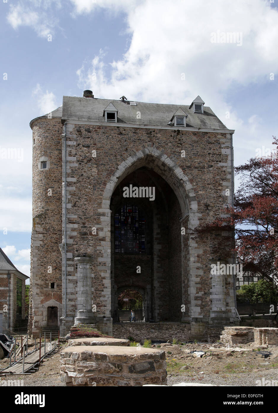 Abbey of Stavelot.a Walloon city in Belgium Stock Photo - Alamy