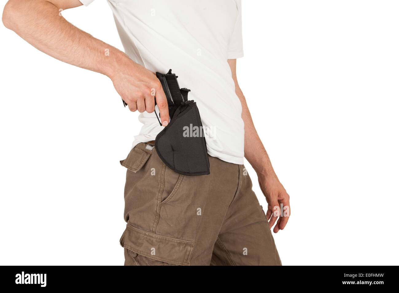 Shoulder holster gun hi-res stock photography and images - Alamy