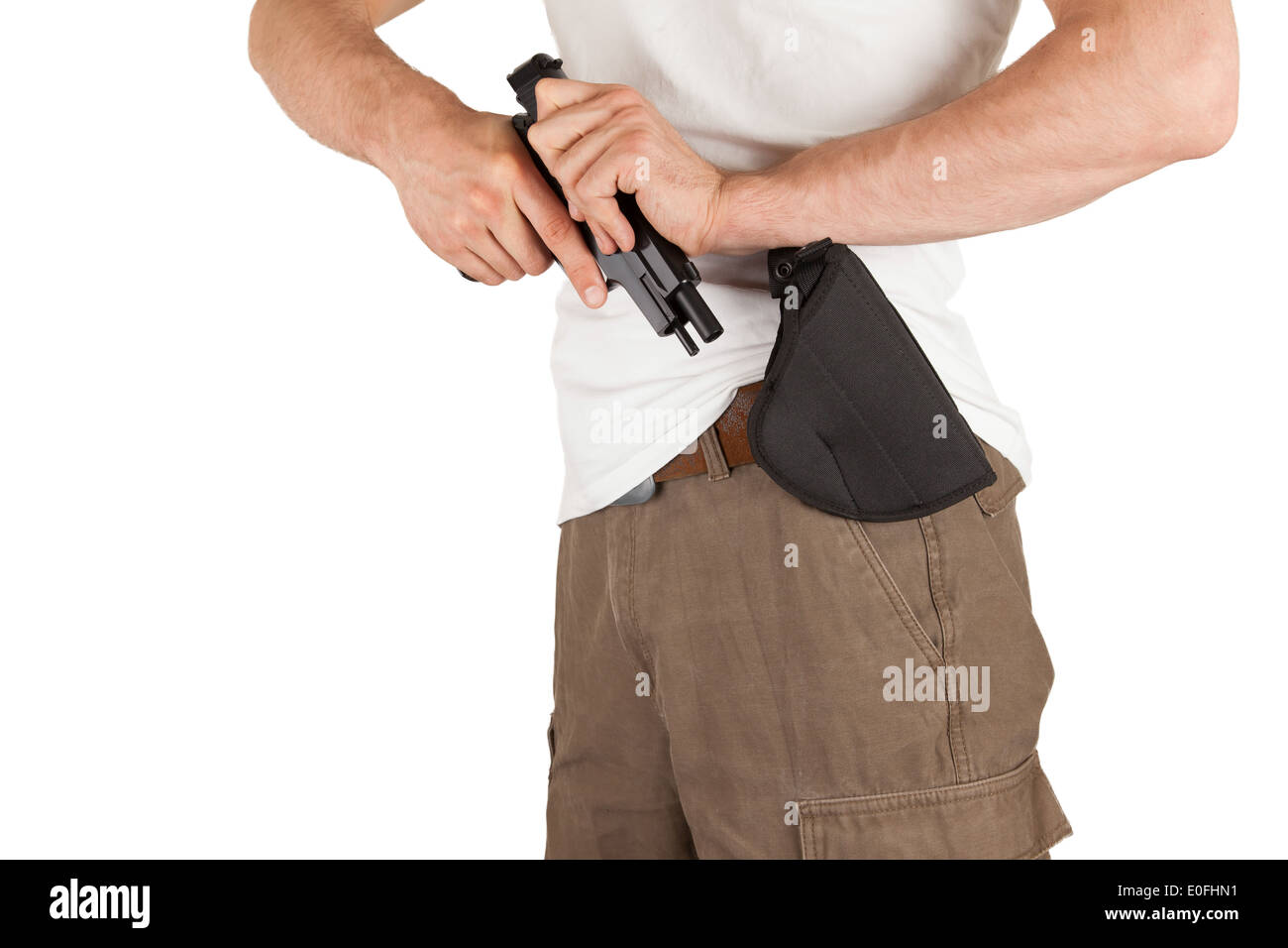 Shoulder holster gun hi-res stock photography and images - Alamy