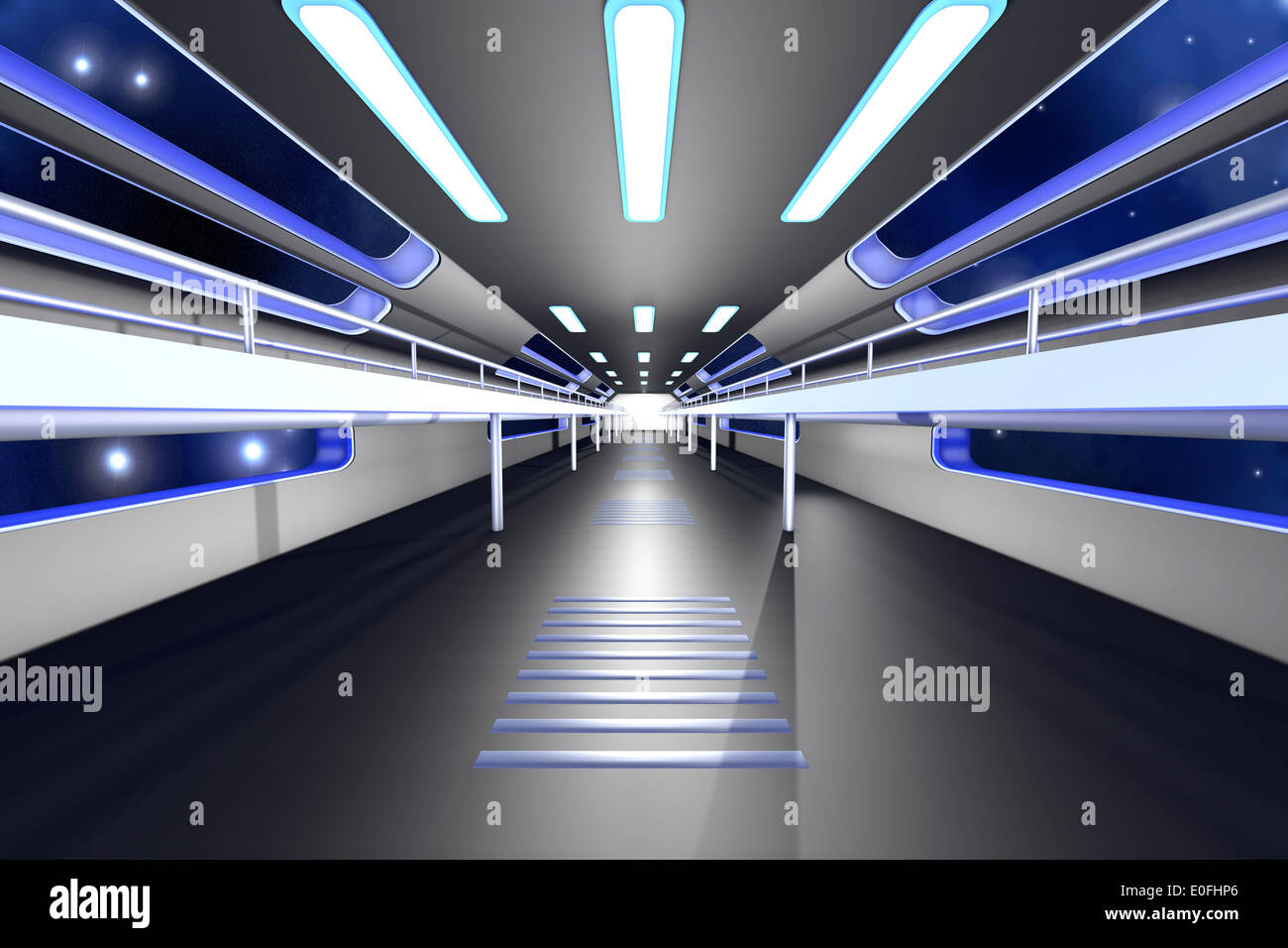 Space station Interior Stock Photo - Alamy