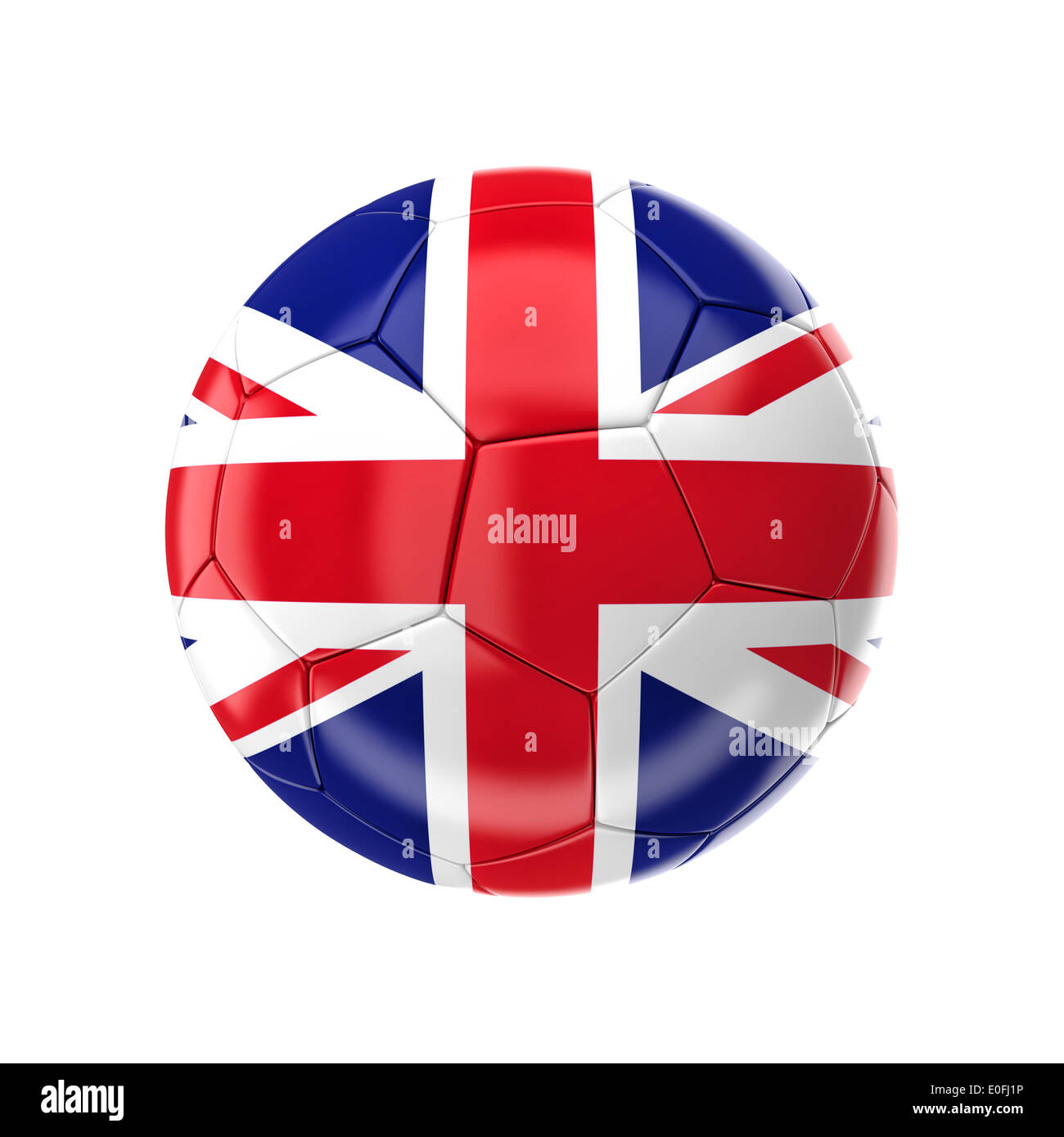 3d image of uk soccer ball Stock Photo - Alamy