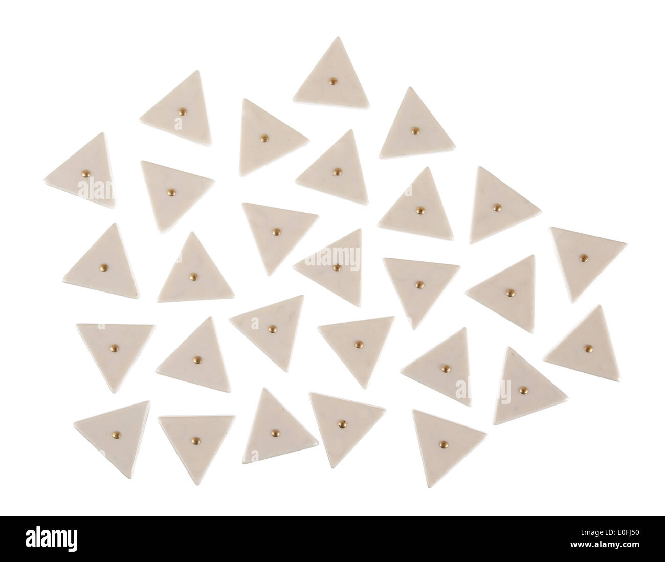 Wood blocks on white Cut Out Stock Images & Pictures - Alamy