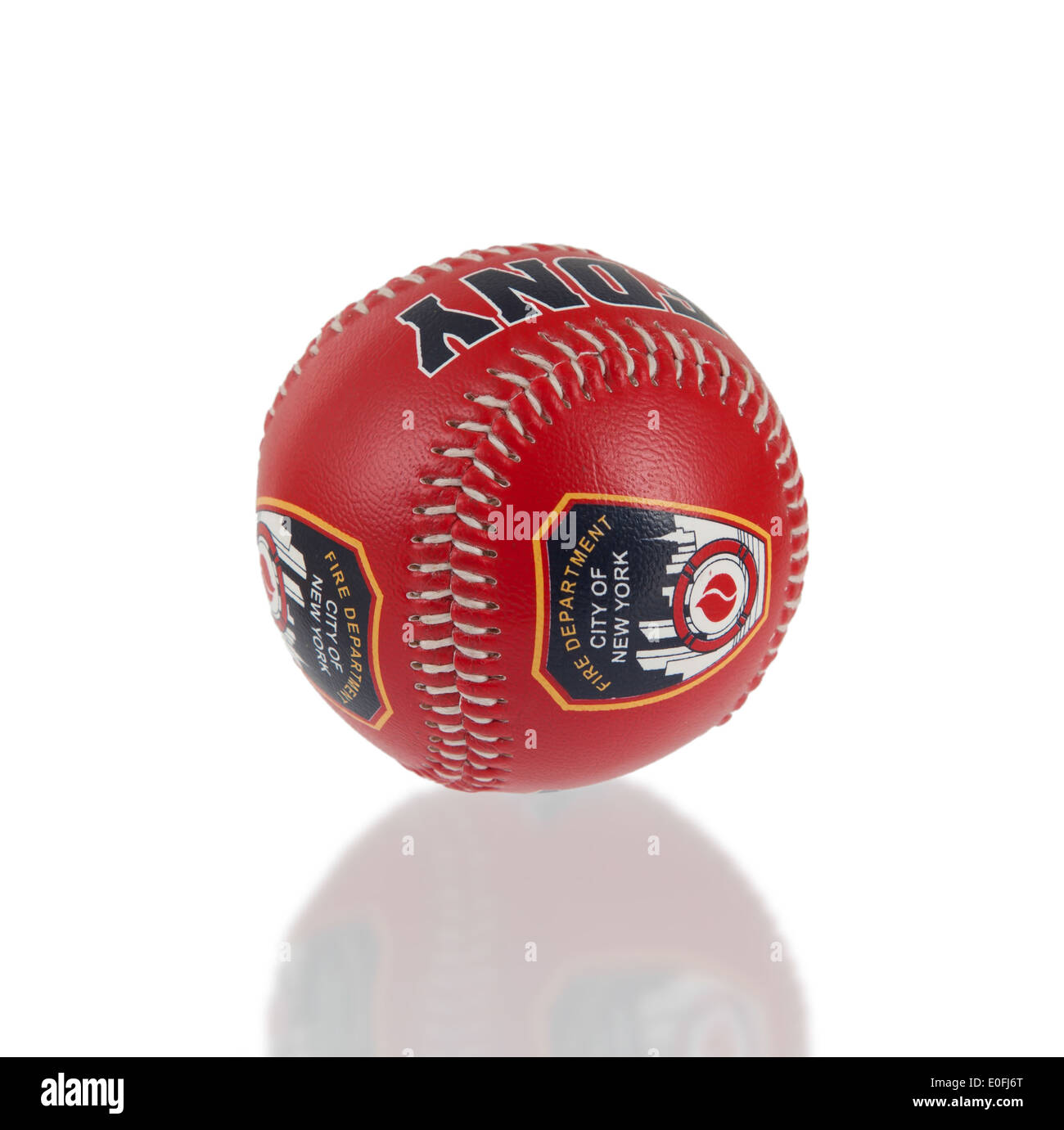 Baseball isolated on white with clipping path, FDNY Stock Photo - Alamy