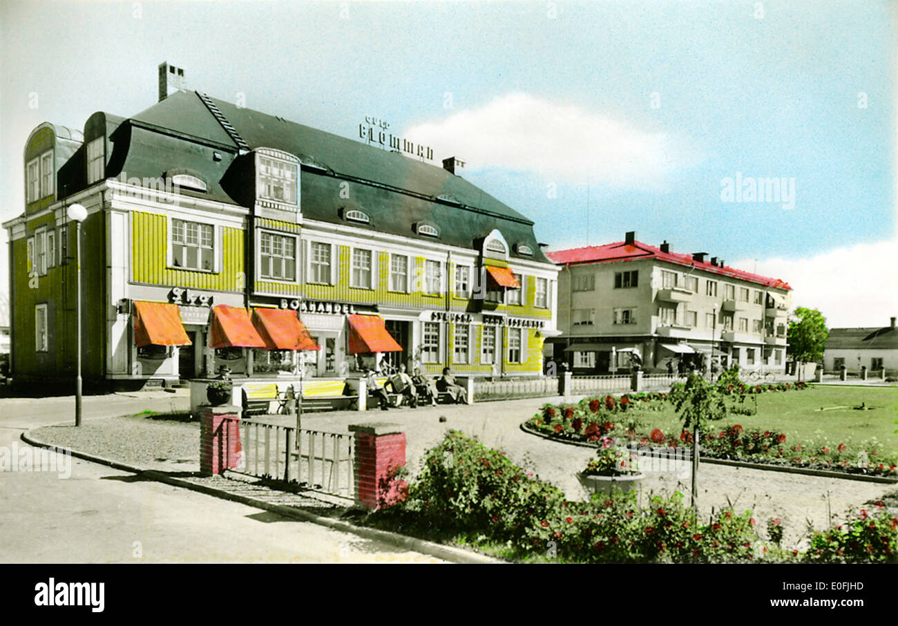 The Square in Haparanda, Norrbotten, Sweden, showcasing its historical ...