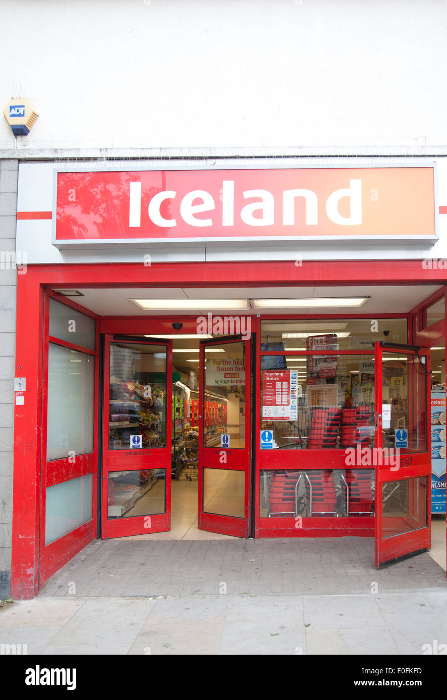 Iceland shop hi-res stock photography and images - Alamy