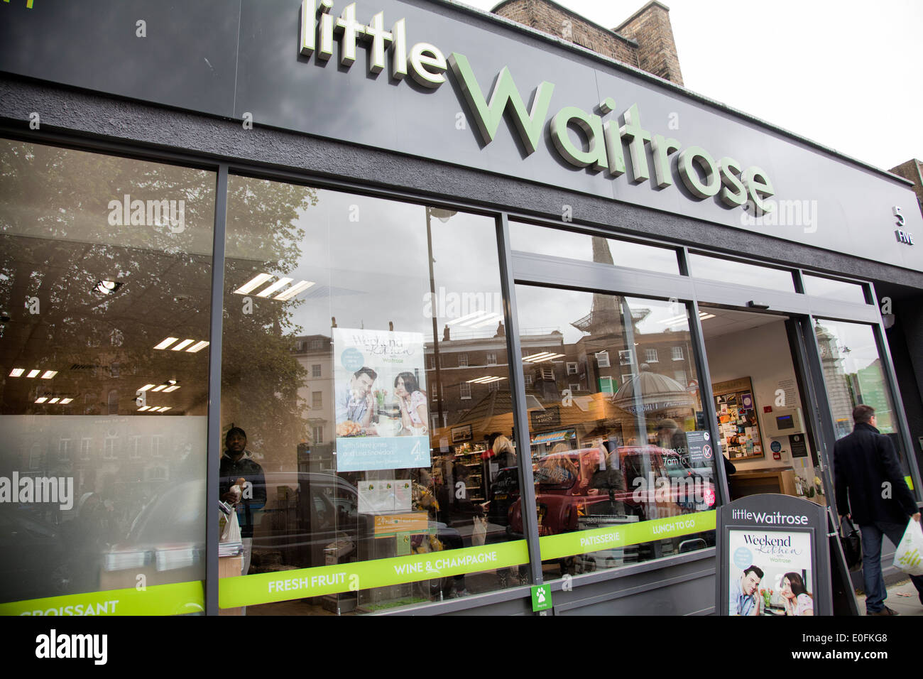 Little Waitrose Local Store in Clapham - London SW4 Stock Photo - Alamy