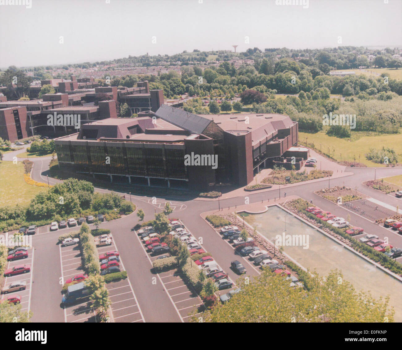 Showcasing the architectural layout of the campus hi-res stock ...