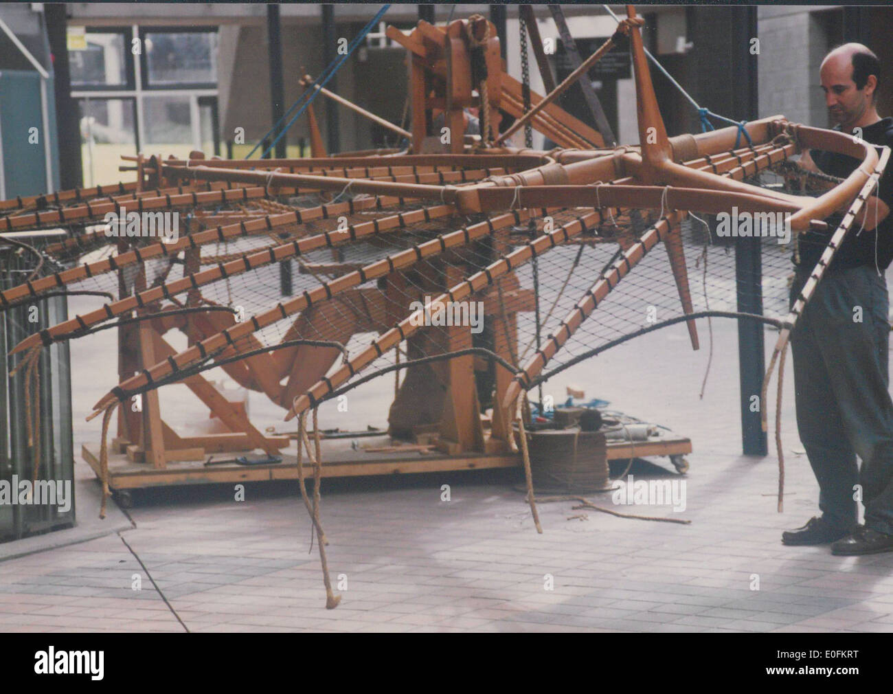 Leonardo da vinci flying machine hi-res stock photography and images ...