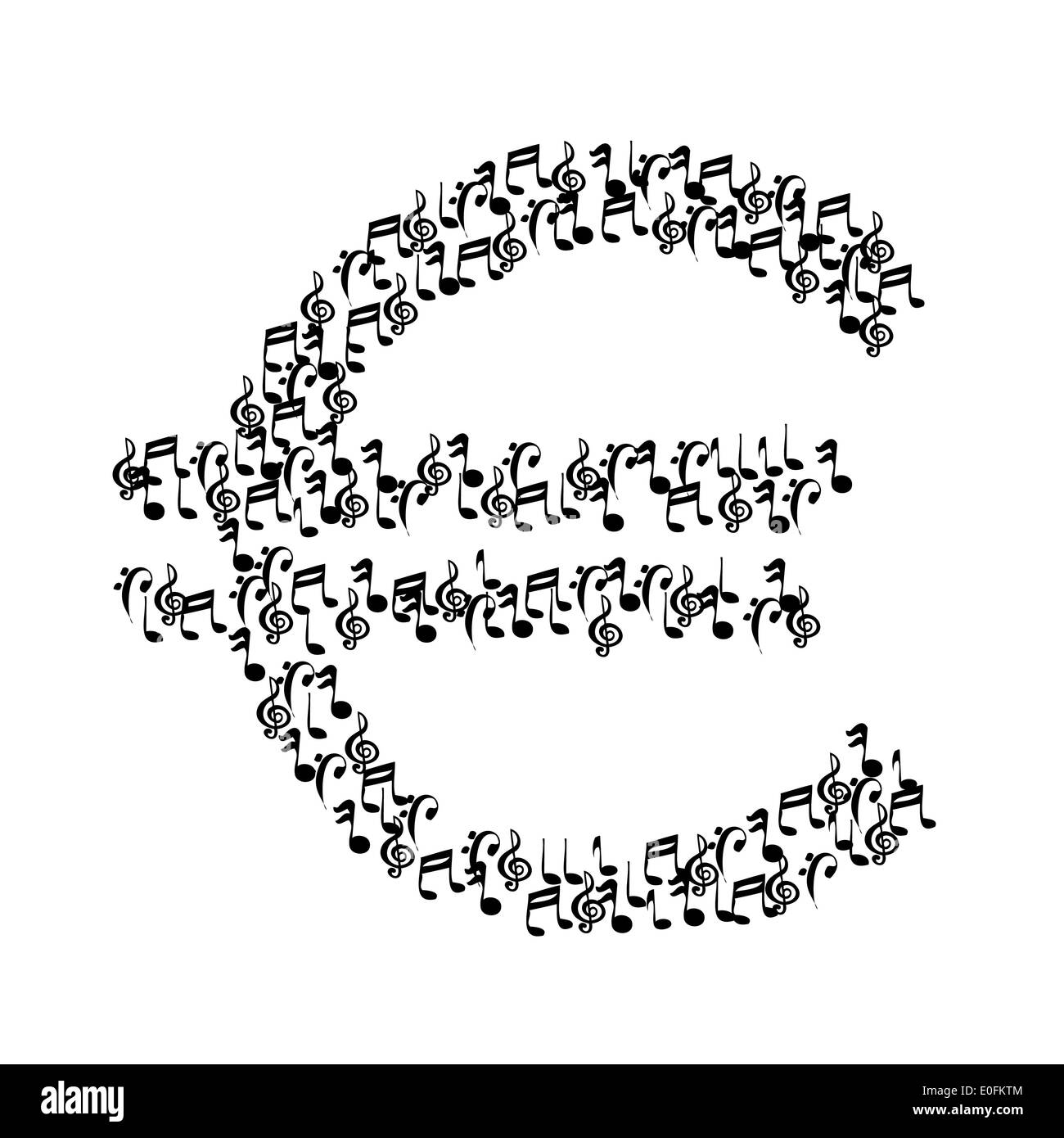 Vector euro notes Stock Photo - Alamy