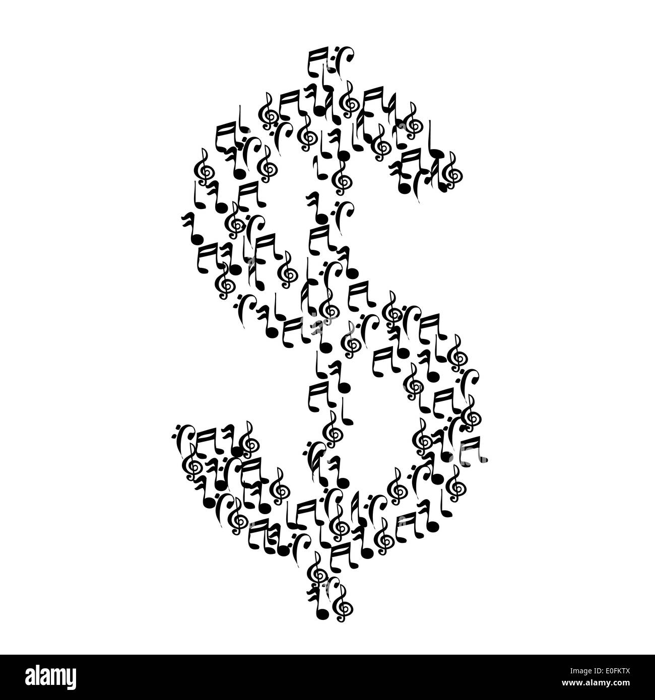 Vector dollar notes Stock Photo - Alamy