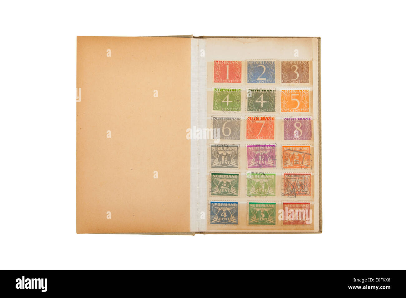 Old stamps holland hi-res stock photography and images - Alamy