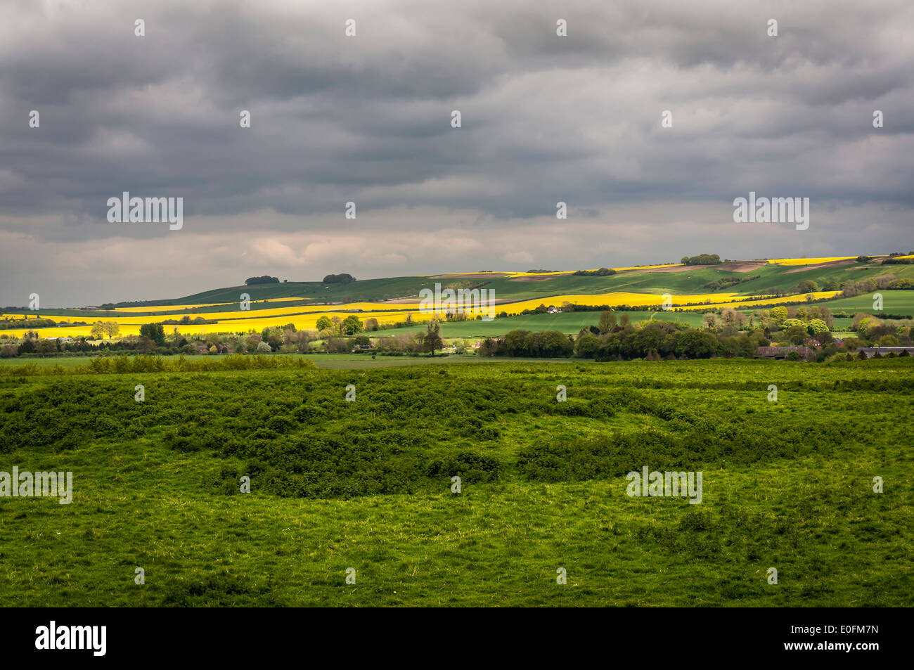 Bronze Age round barrows at Windmill Hill Neolithic Causewayed ...