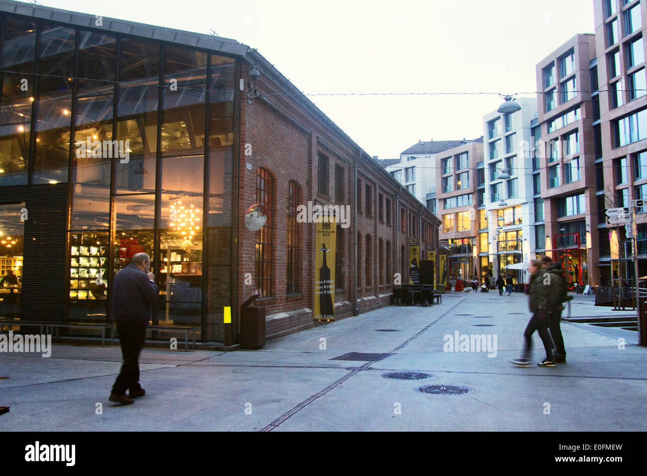 Europe; Norway; Oslo; Winter; Factory; Vulkan; Lifestyle; Mathallen ...