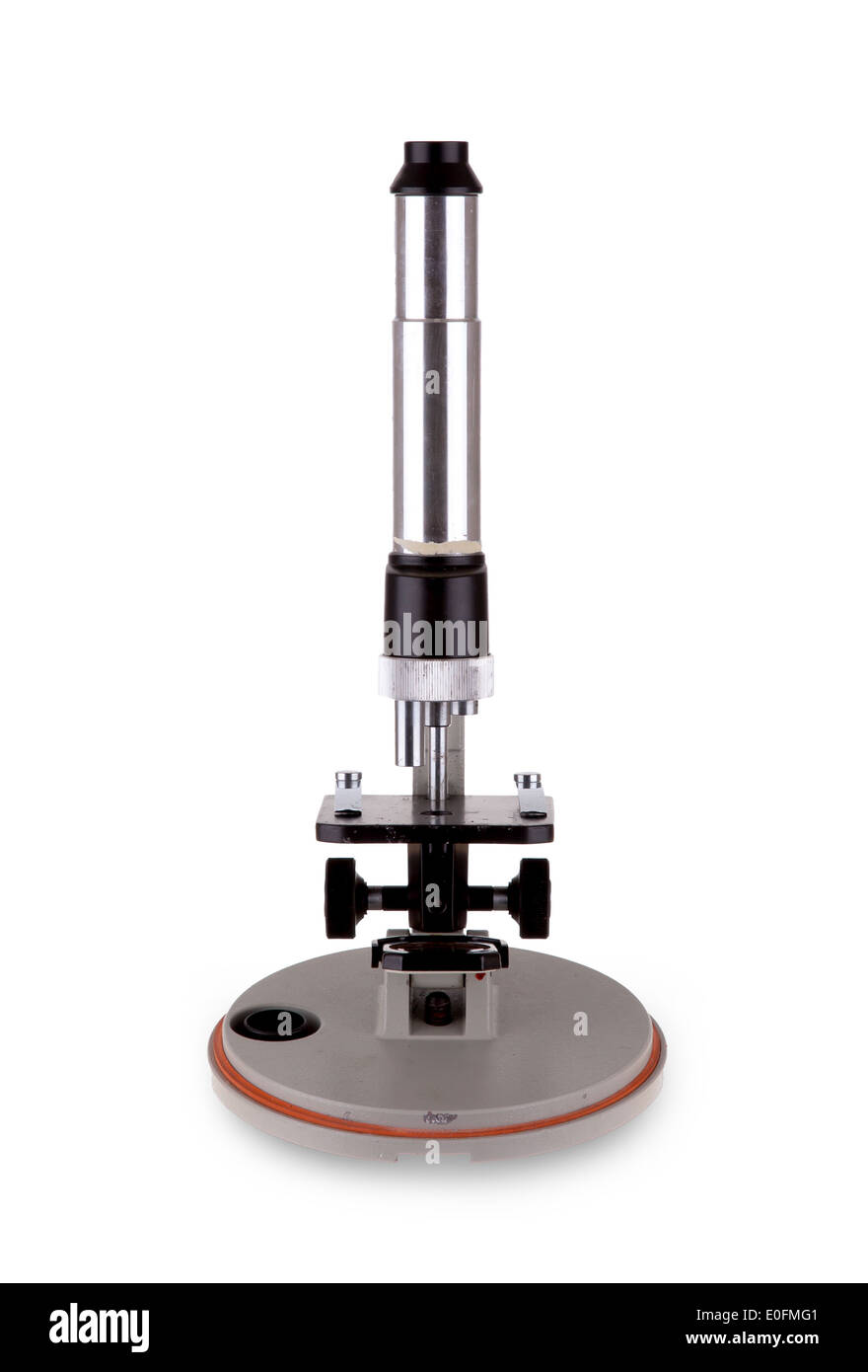 Scientist and microscope graphic Cut Out Stock Images & Pictures - Alamy