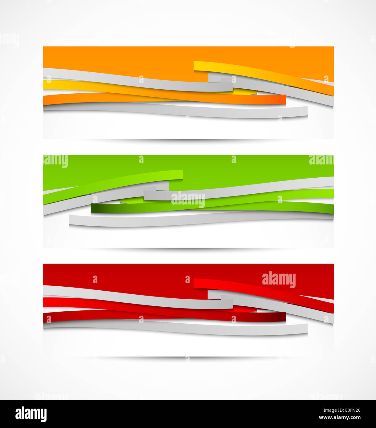 Set of banners Stock Photo - Alamy