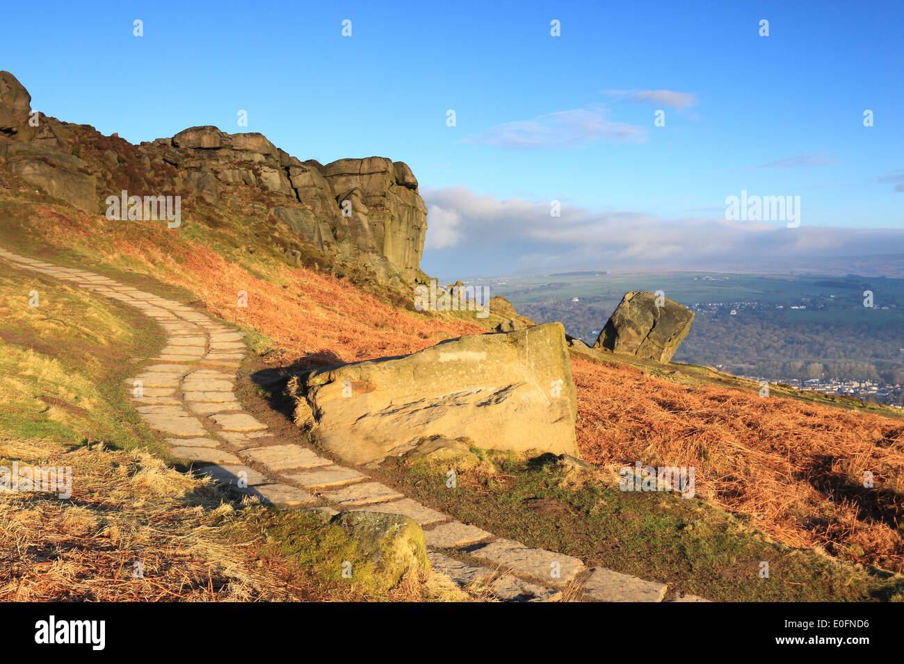 Ilkley moor hi-res stock photography and images - Alamy
