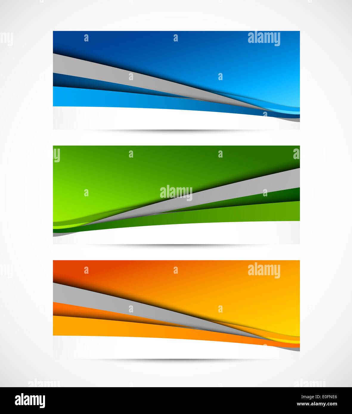 Collection of banners Stock Photo - Alamy