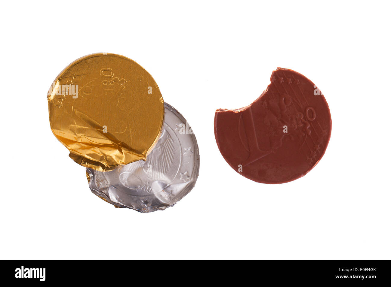 Wrapped euro coins hi-res stock photography and images - Alamy