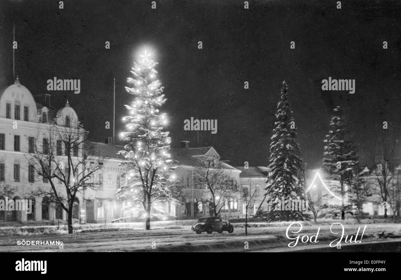 Merry christmas in swedish hi-res stock photography and images - Alamy