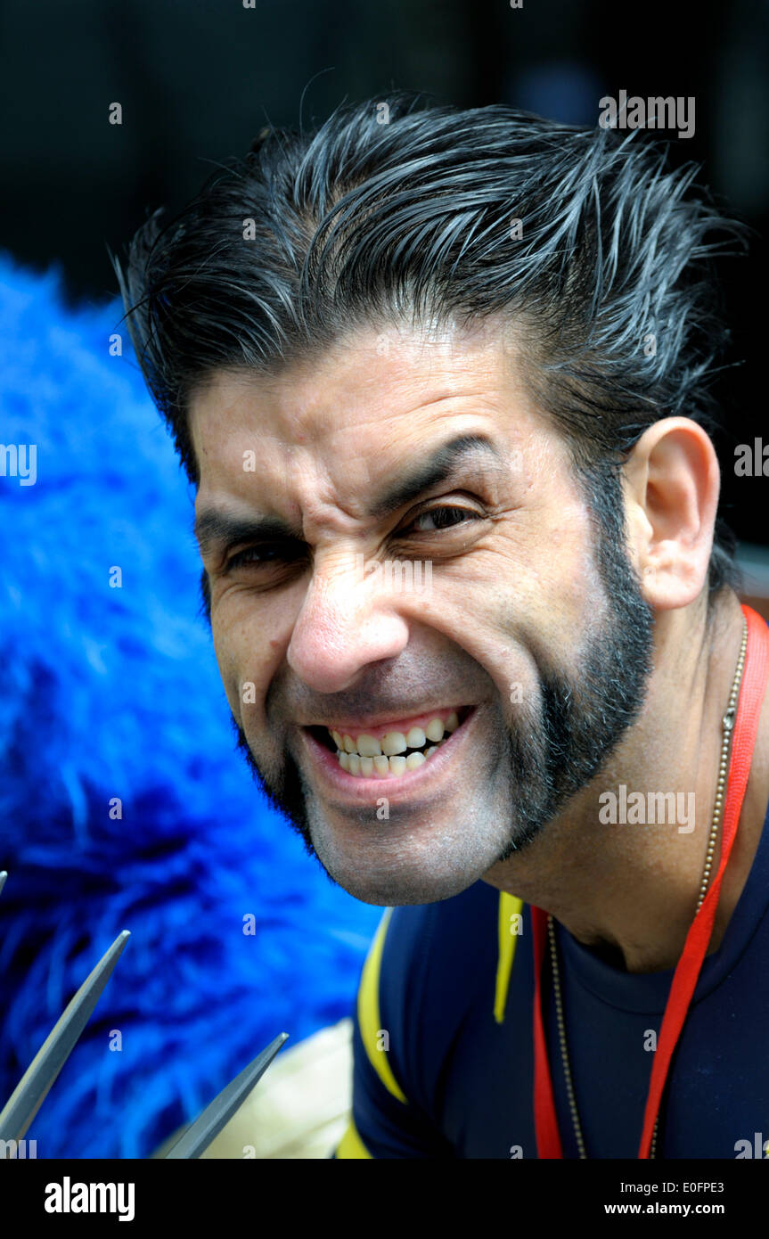 London, England, UK. X-Men: Days of Future Past Cosplay Guinness World ...