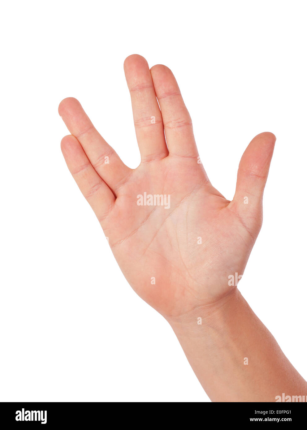 Hand vulcan hi-res stock photography and images - Alamy