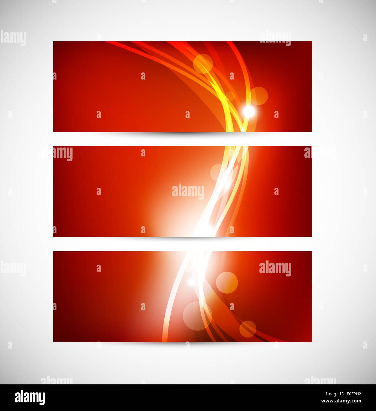 Vector banners abstract flame hi-res stock photography and images - Alamy