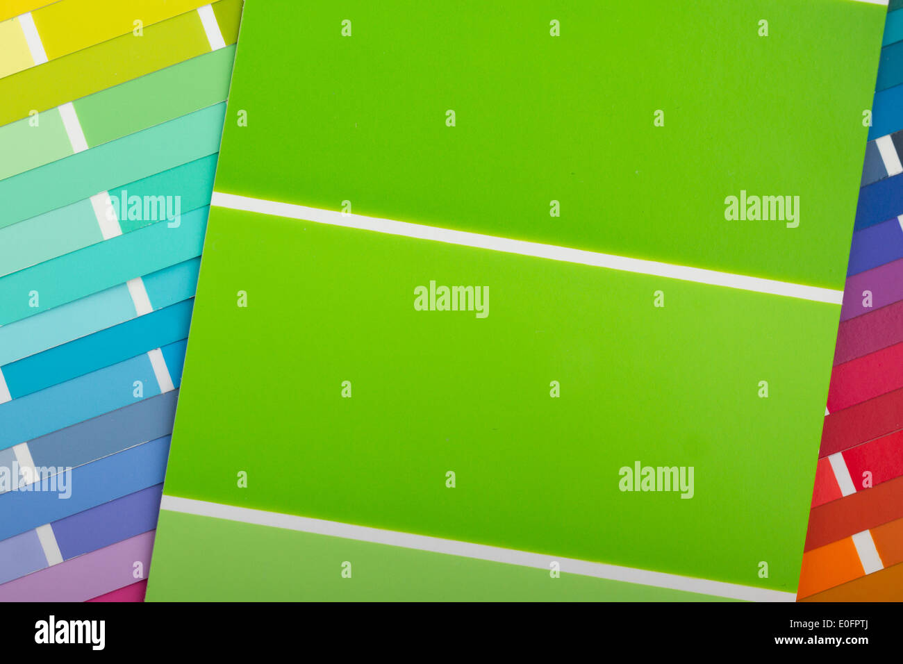 Vector colour card (paper) with various colors Stock Photo - Alamy