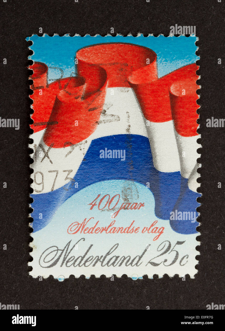 HOLLAND - CIRCA 1970: Stamp printed in the Netherlands shows the ...