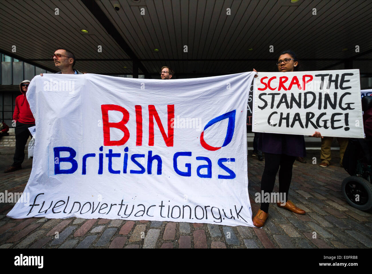 British Gas Protest High Resolution Stock Photography and Images - Alamy