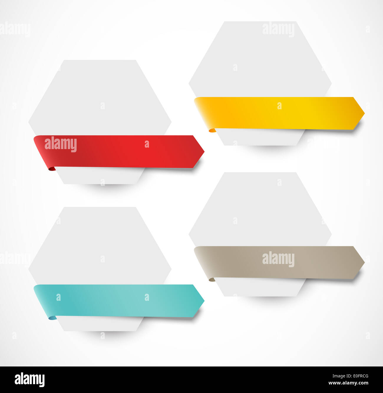 Set of labels Stock Photo - Alamy