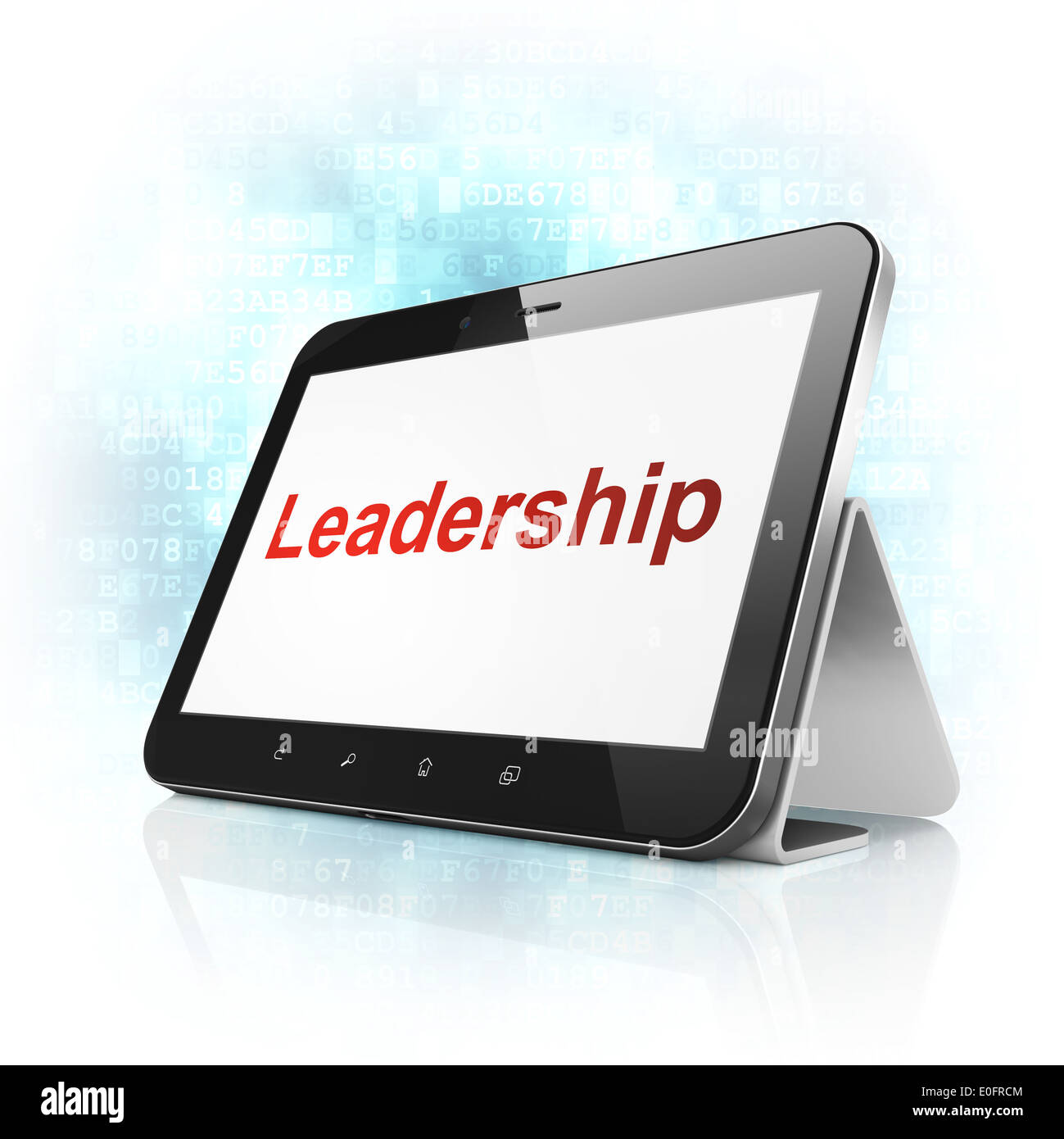 Tablet computer text leadership hi-res stock photography and images - Alamy