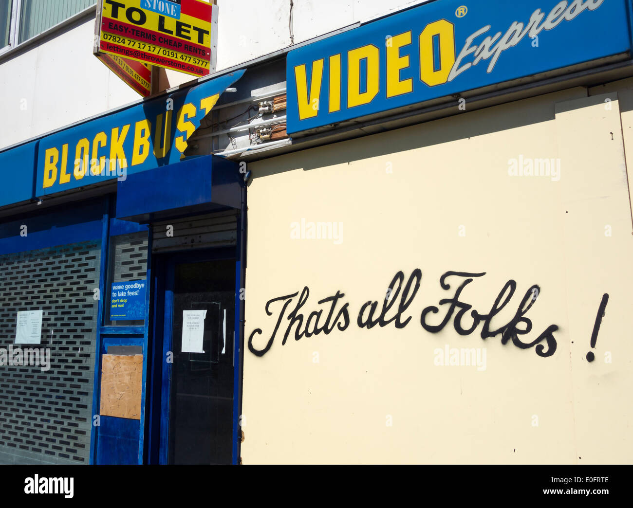 Blockbuster store sign hi-res stock photography and images - Alamy