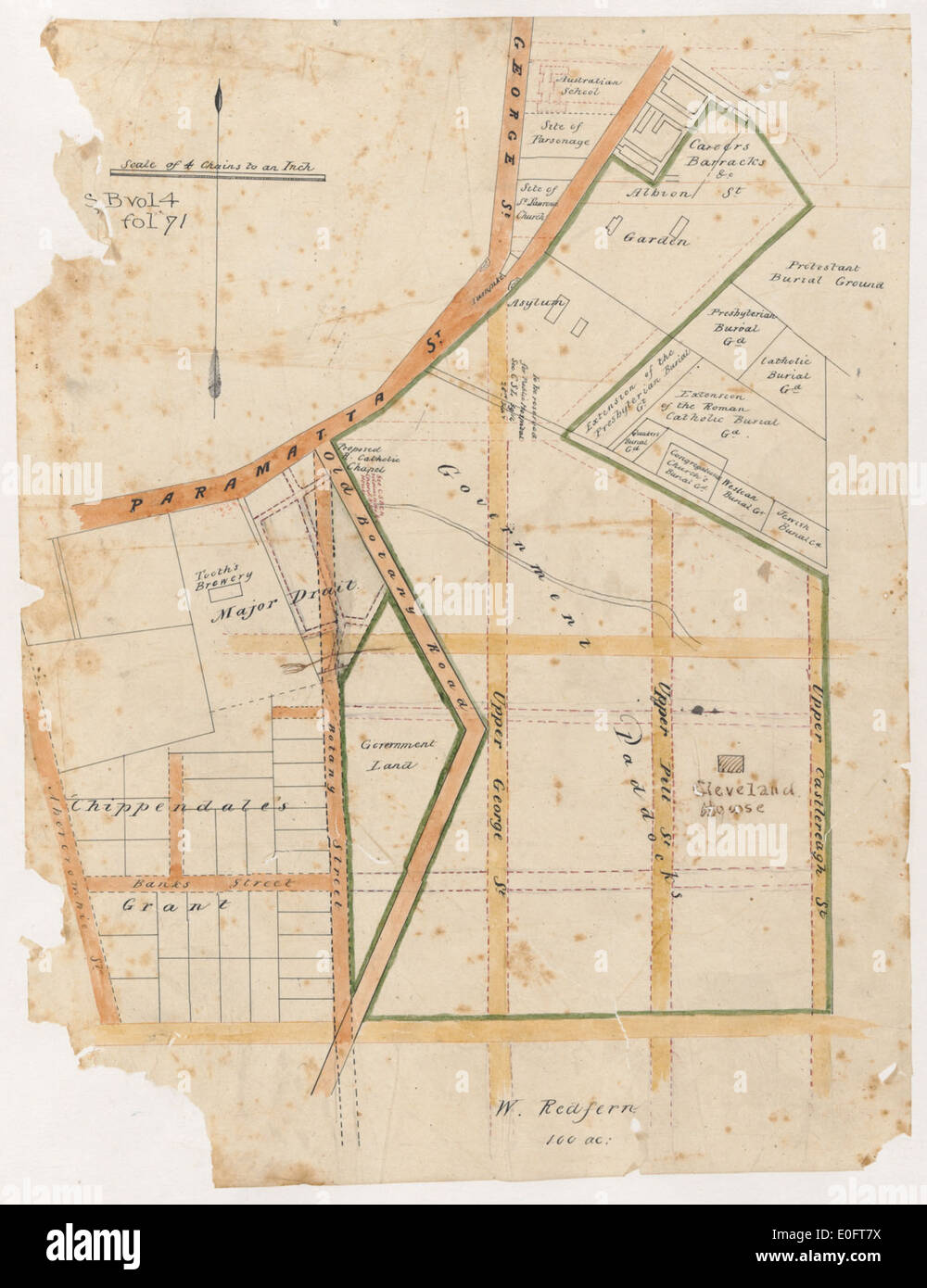 Parramatta map hi-res stock photography and images - Alamy