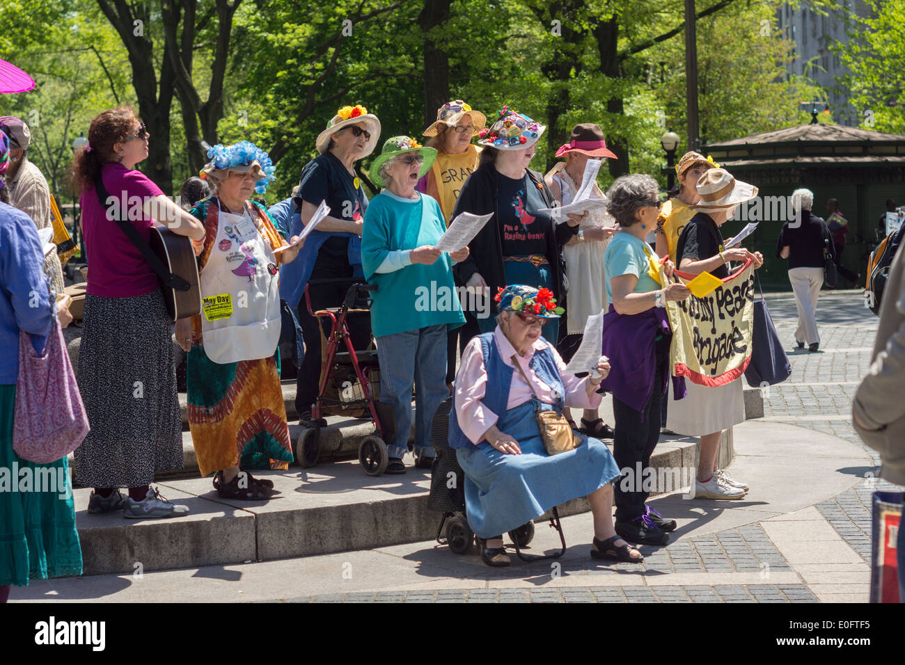 Raging grannies hi-res stock photography and images - Alamy