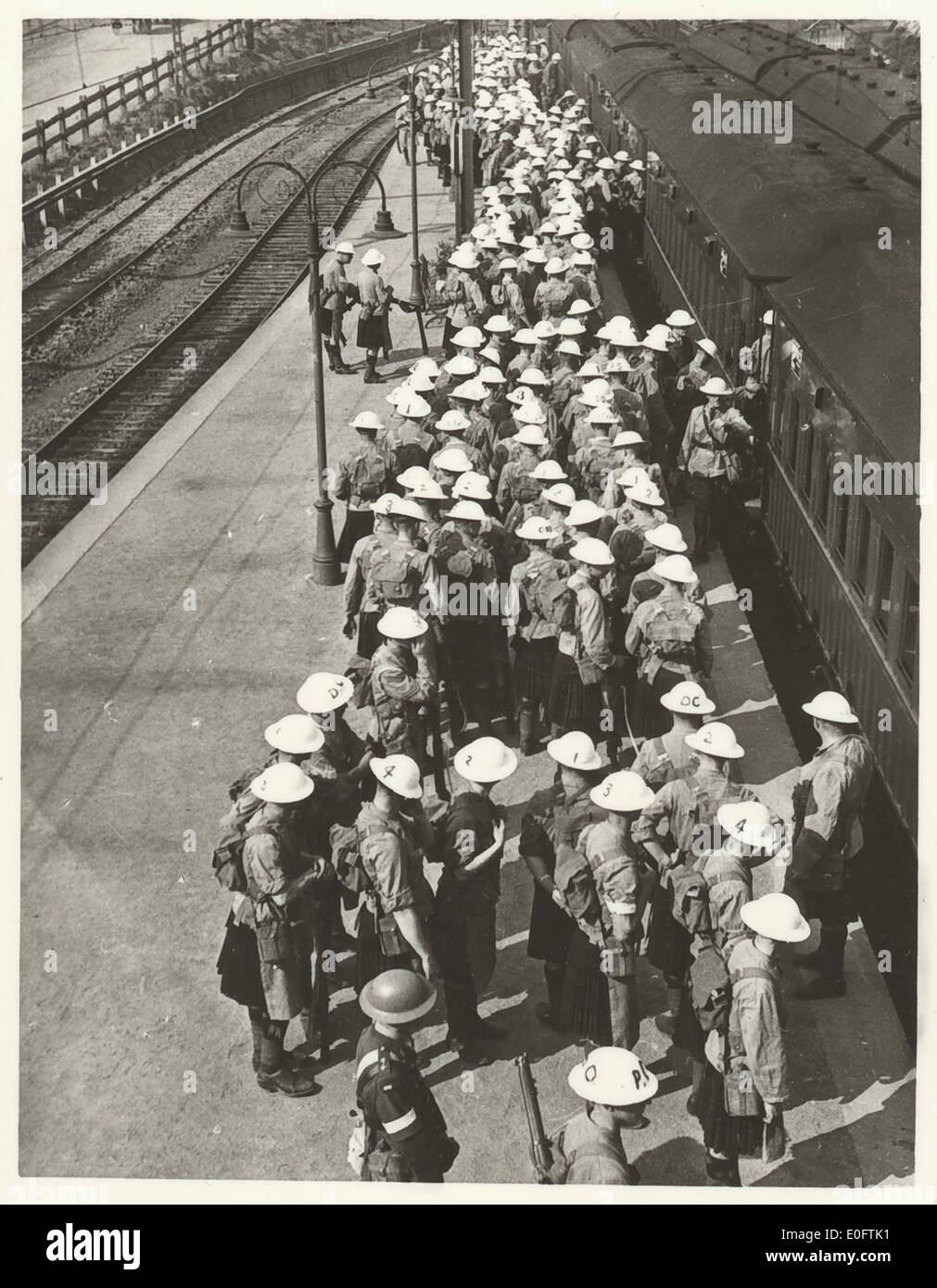 Scottish infantry division hi-res stock photography and images - Alamy