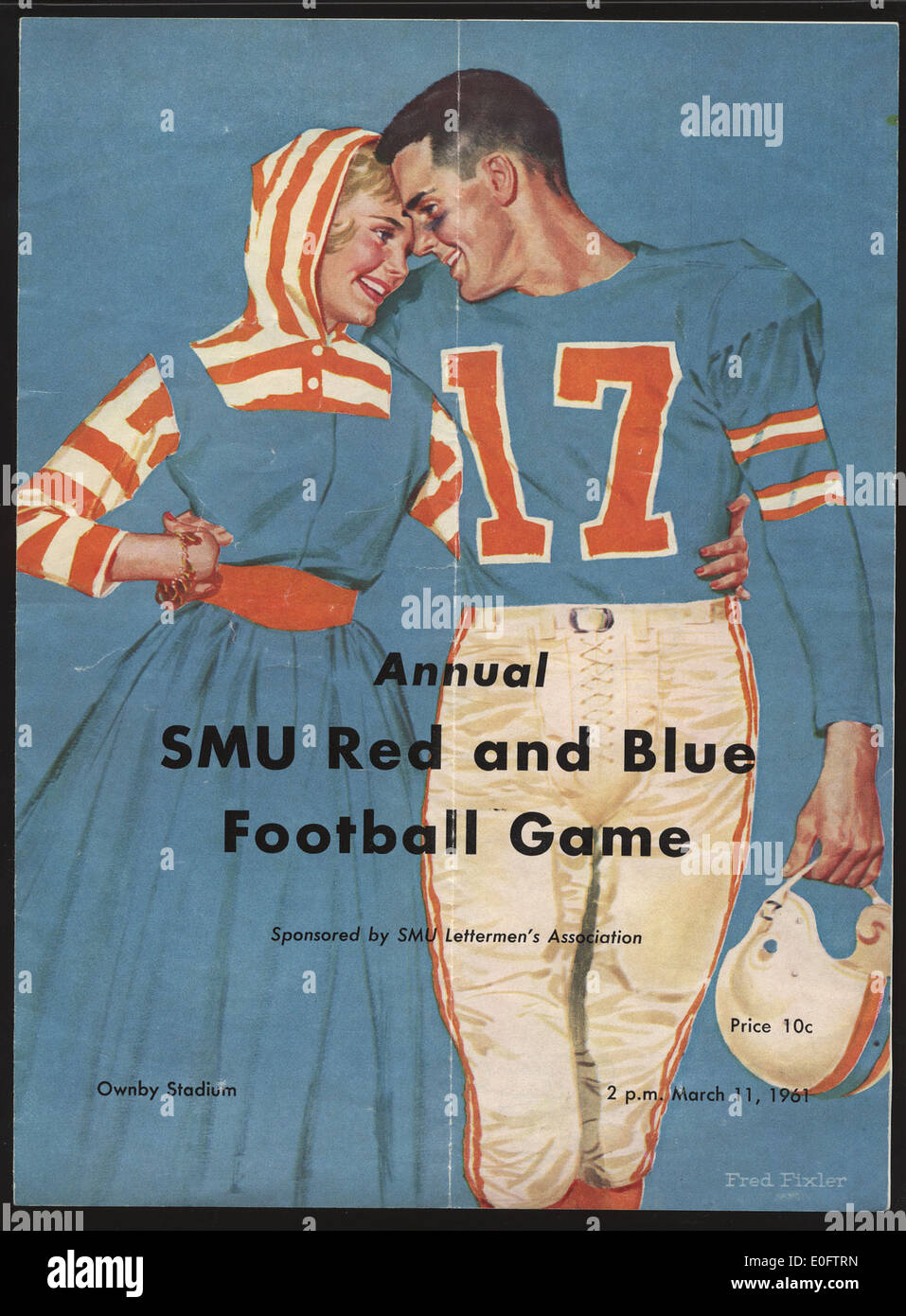 Vintage college football game hi-res stock photography and images - Alamy